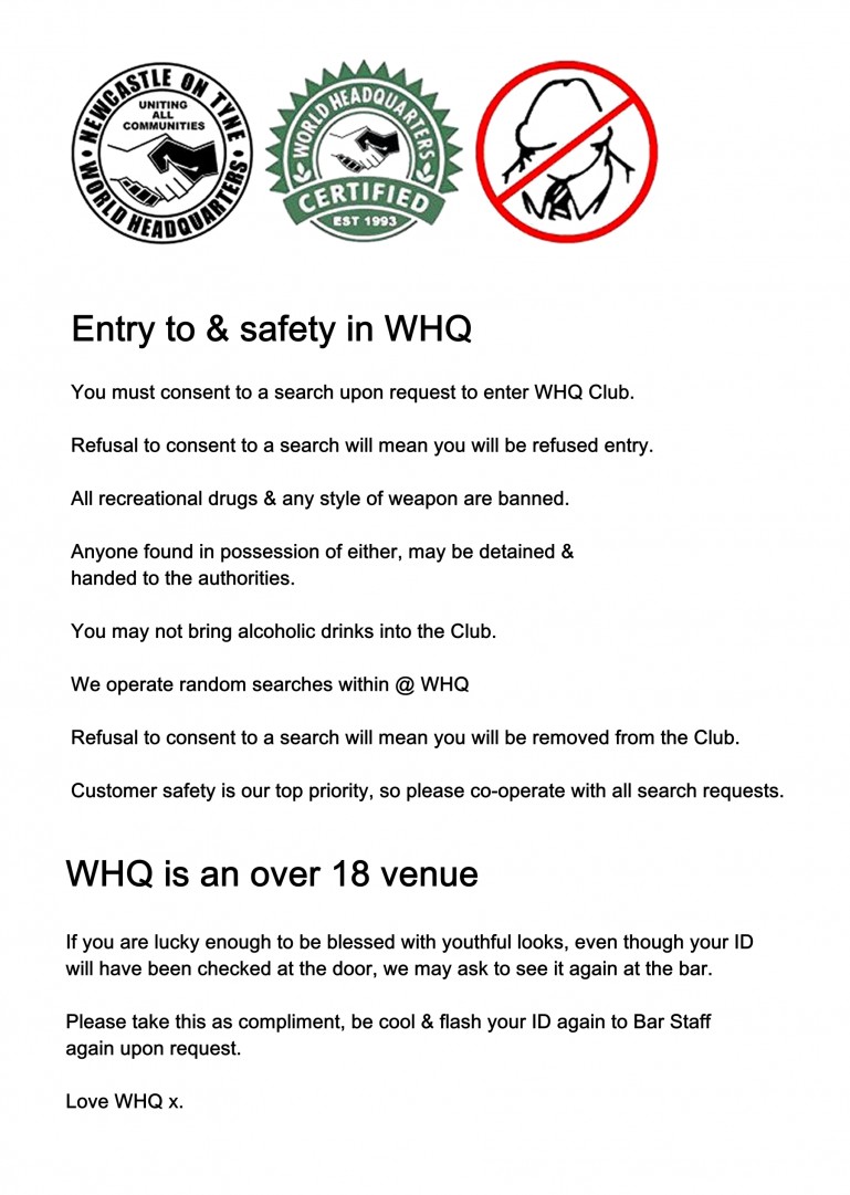 2. Entry, safety & how we go on | World Headquarters